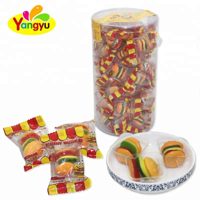 Halal Funny Hamburger Gummy Candy - Buy Funny Gummy,Hamburger Gummy ...