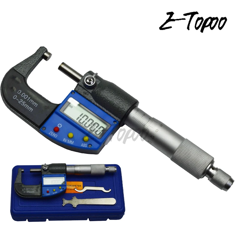 Etopoo Original 0-25mm 0.001mm Micrómetro Digital 3 Llaves - Buy 3 ...