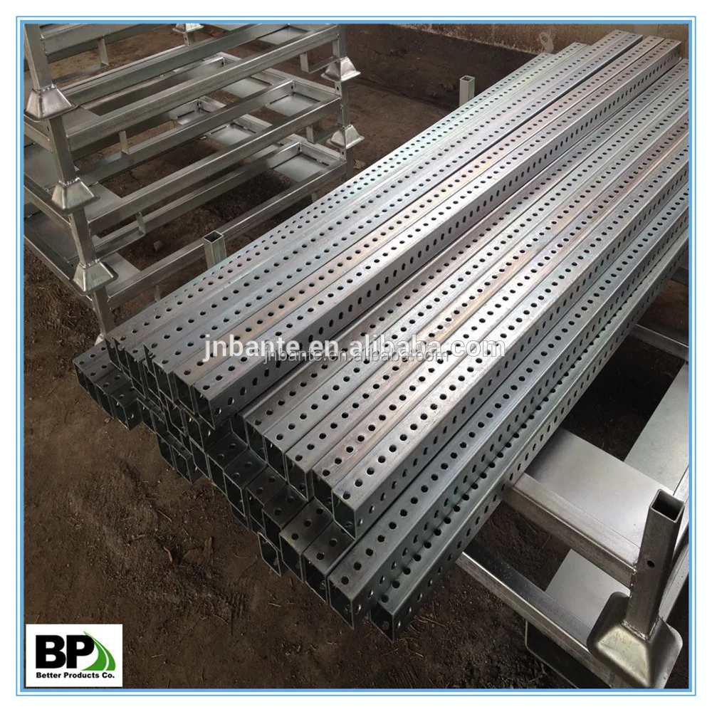 Steel Upright Pole Complete Breakaway System Telespar Square Steel Post ...