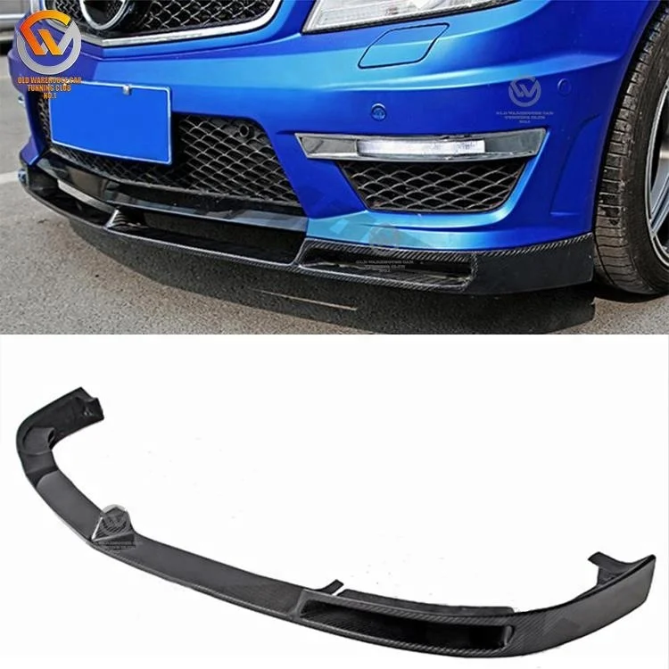 Exterior Body Kits W204 Carbon Fiber Rear Bumper Diffuser Lip for ...