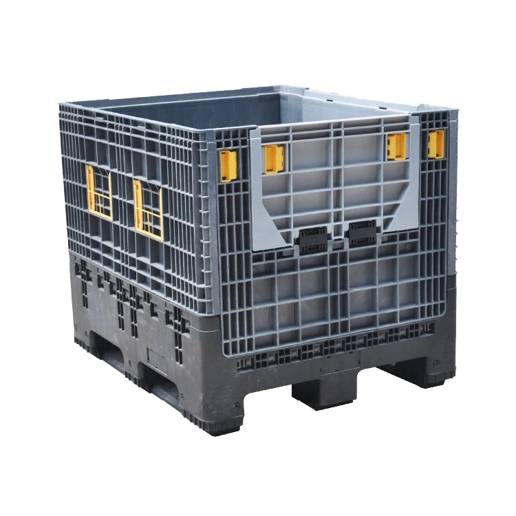 Plastic Logistic Collapsible Bin Plastic Pallet Boxes - Buy Plastic ...