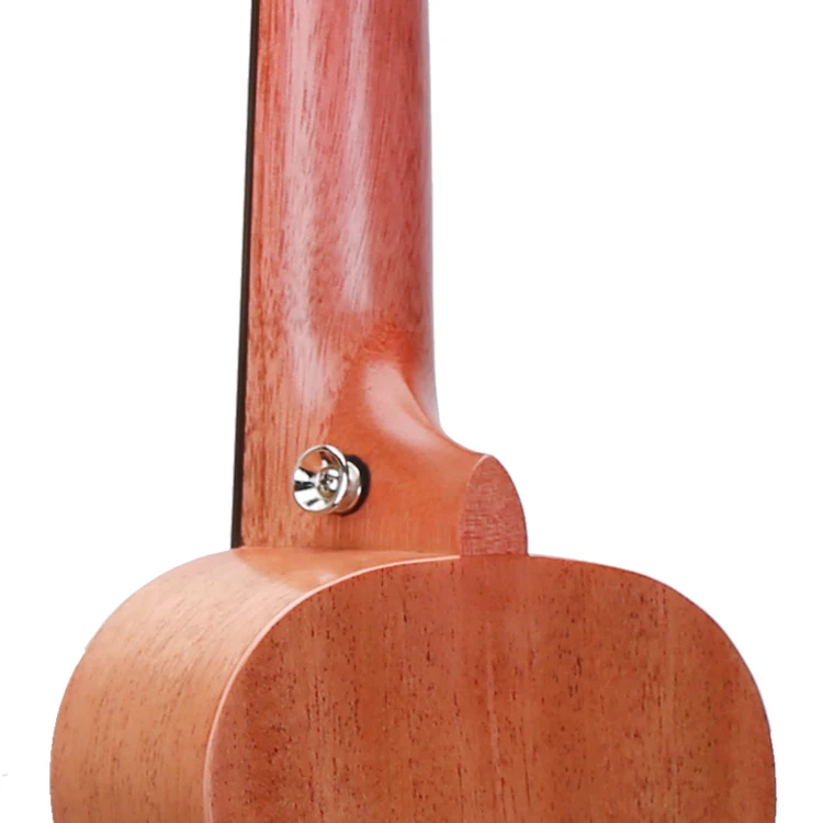 Wholesale Oem Mahogany Wood 21 Inch Soprano Ukulele Guitar Solid Wood ...