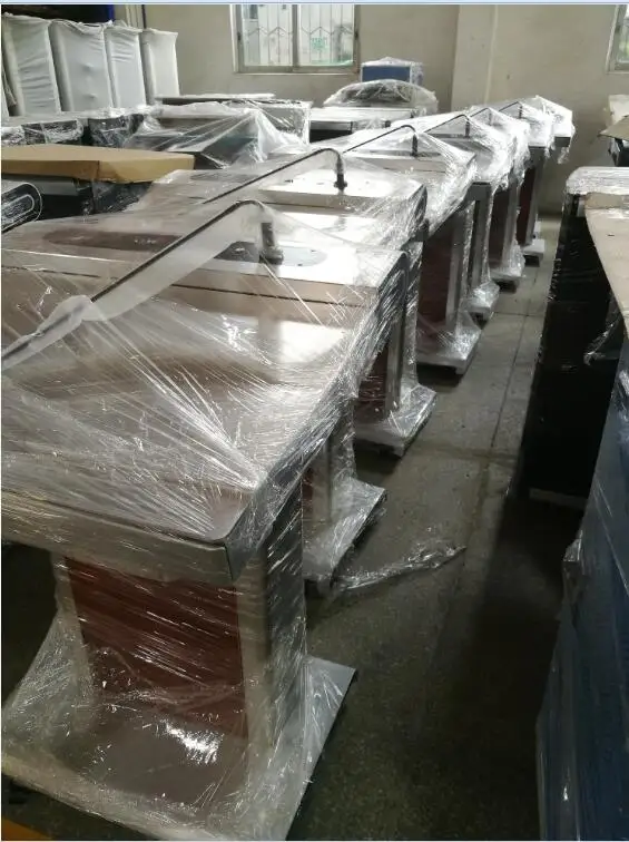 Hybrid Classroom Workbench Heavy Duty Castors 24inch Interactive Aio Pc ...