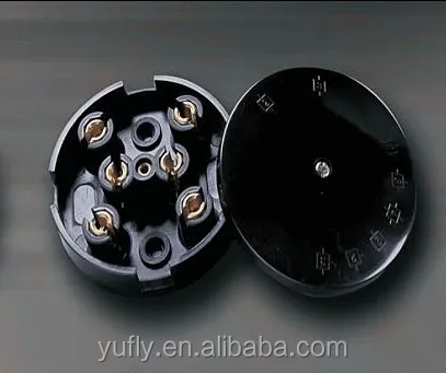 High Quality Bakelite Home Electric 20a 80mm 4termianl Brown Lamp Round ...