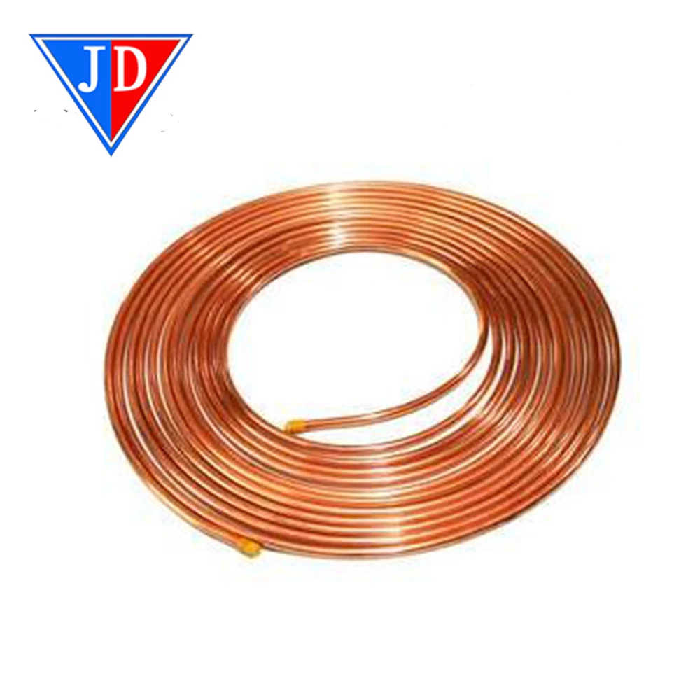Extrusion Process Pancake Copper Pipe For Refrigeration - Buy Pancake ...
