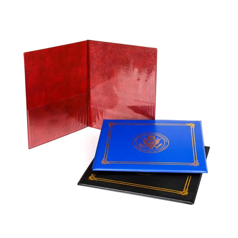 Porte-certificat En Cuir,Taille A4,Personnalisé,8.5x11 Pouces,Couverture De Degrés - Buy ...
