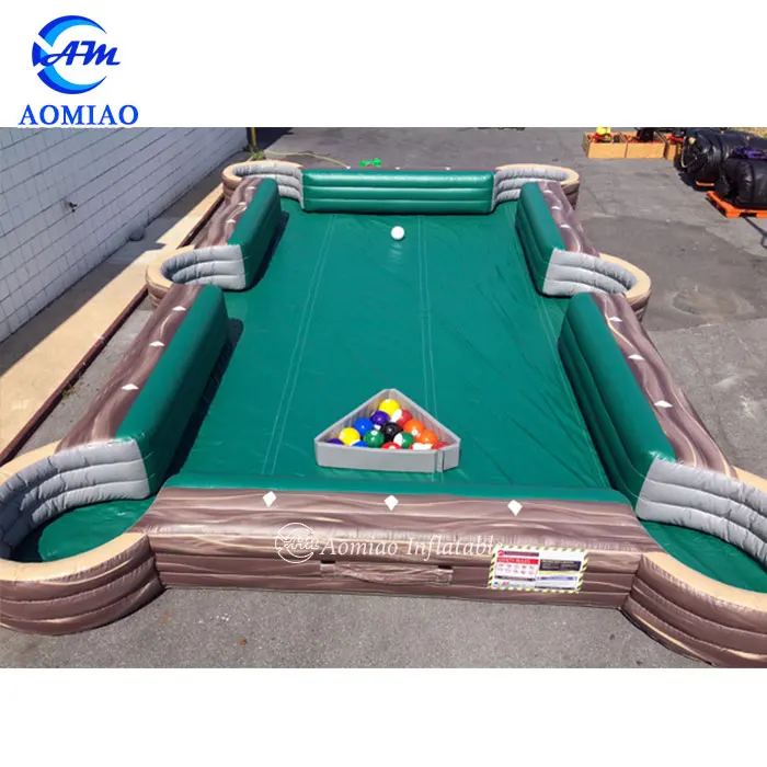 Wholesale Price Inflatable Snooker Soccer Pool Table for Sale Funny ...
