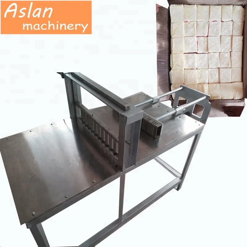 Butter cutting machine / Butter dicer machine / Butter block cutter ...
