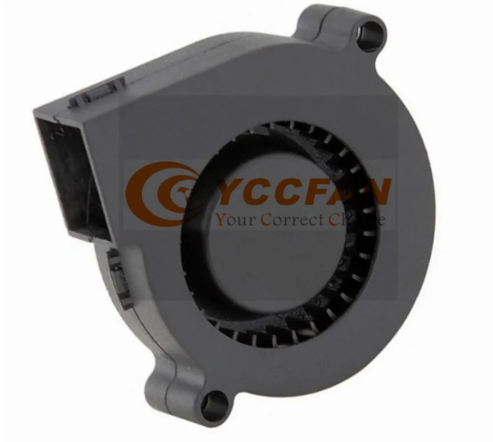 50 Mm 5015 12v Dc Brushless High Cfm Quiet Car Cushion Cooling Fan ...