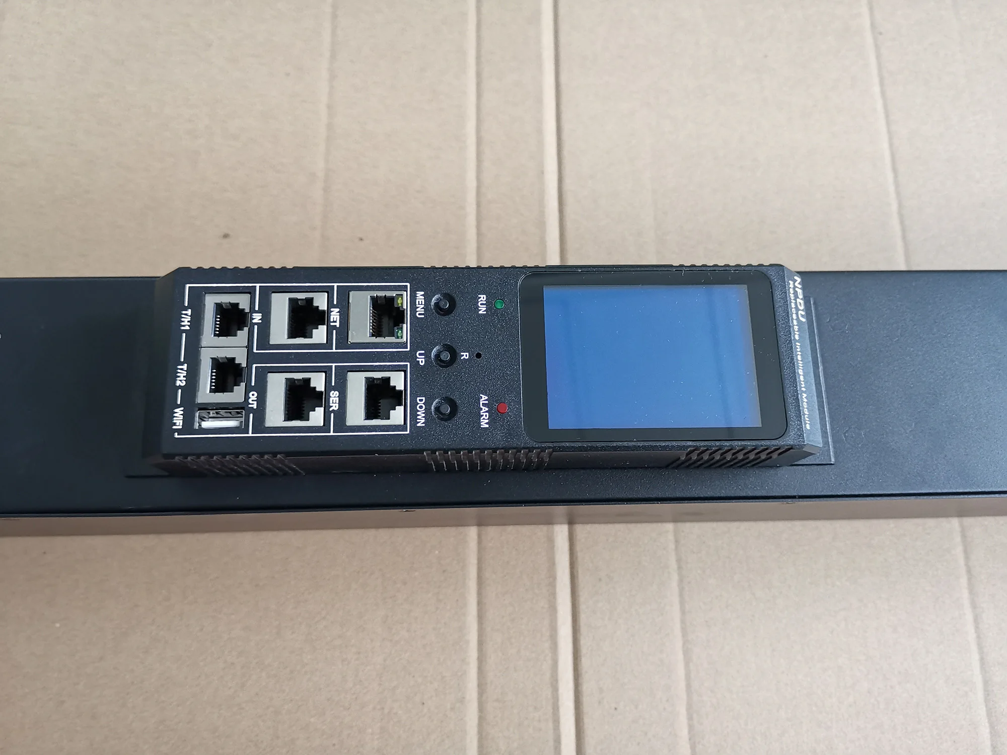 240V Industrial Electrical Pdu IEC C13 C19 Outlets Management Systems Smart IP Meter Rack PDU ...