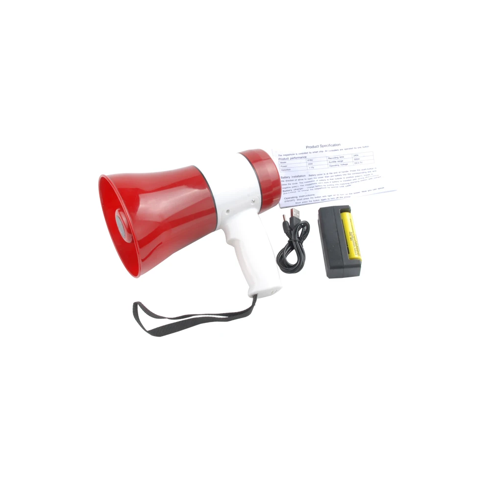 Musicsound Mul-619u 240s Records Usb Handheld Lithium Battery Megaphone ...