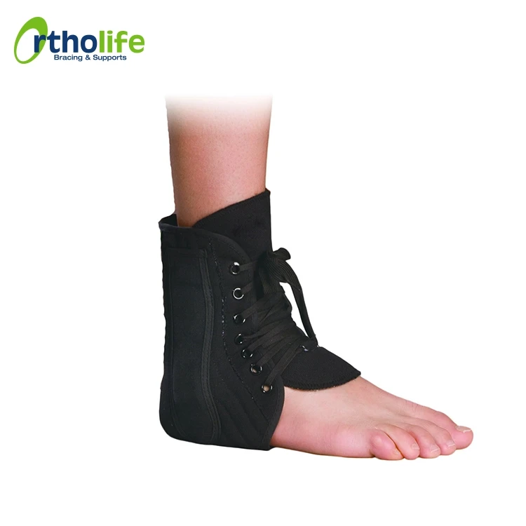 Ol-an051 Customizable Lightweight Laced-up Ankle Support Brace For ...