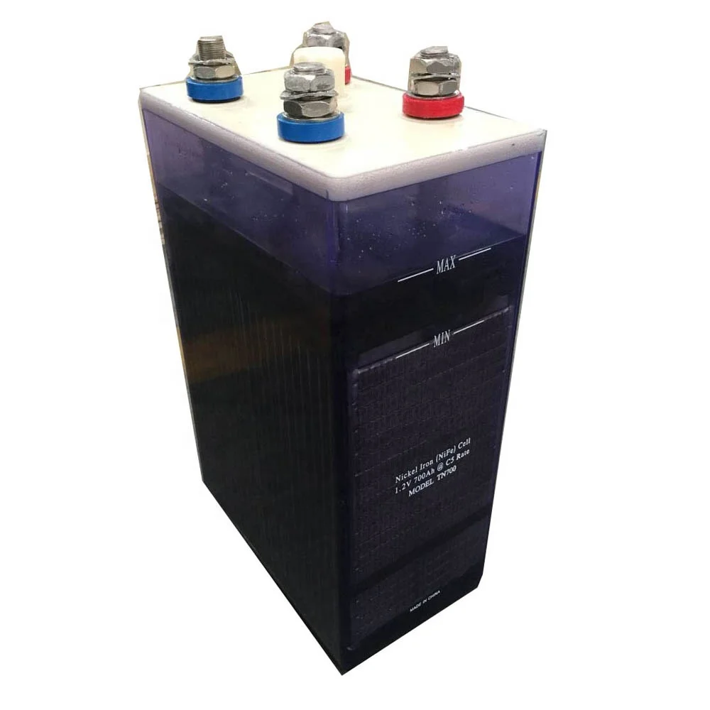 Rechargeable 1.2v 700ah Ni-Fe Battery - Reliable Energy Storage
