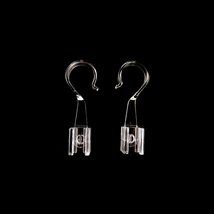 Multi-purpose Transparent Acrylic Display Hooks Hanging Clear Plastic ...