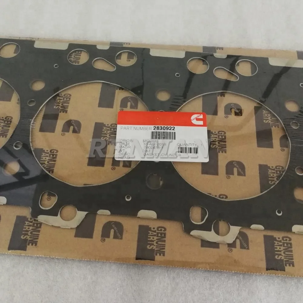 Dongfeng Cummins Isbe QSB Engine Cylinder Head Gasket 2830922 2830923