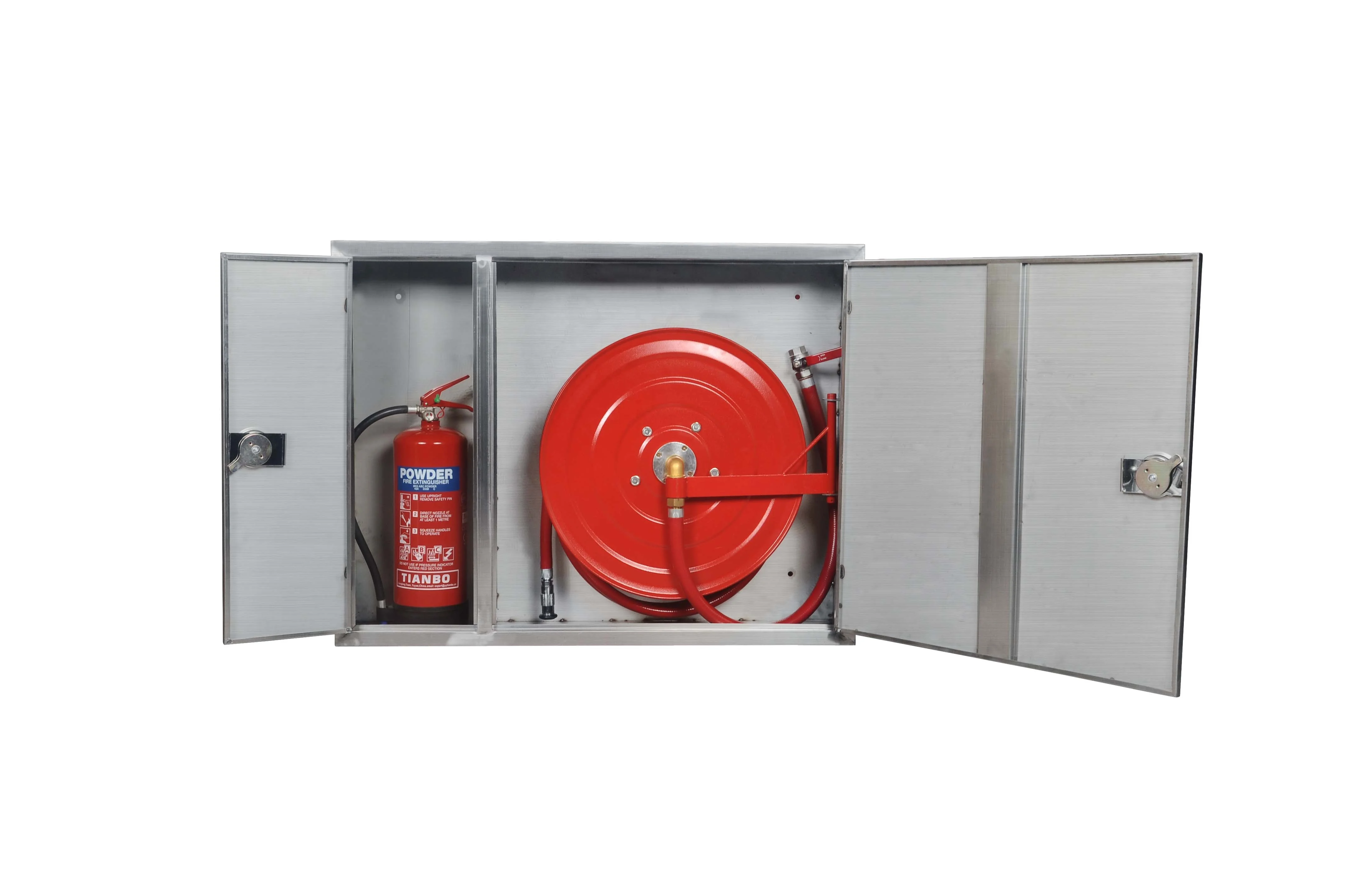 Stainless Steel Fire Hose Cabinets - Durable & Secure