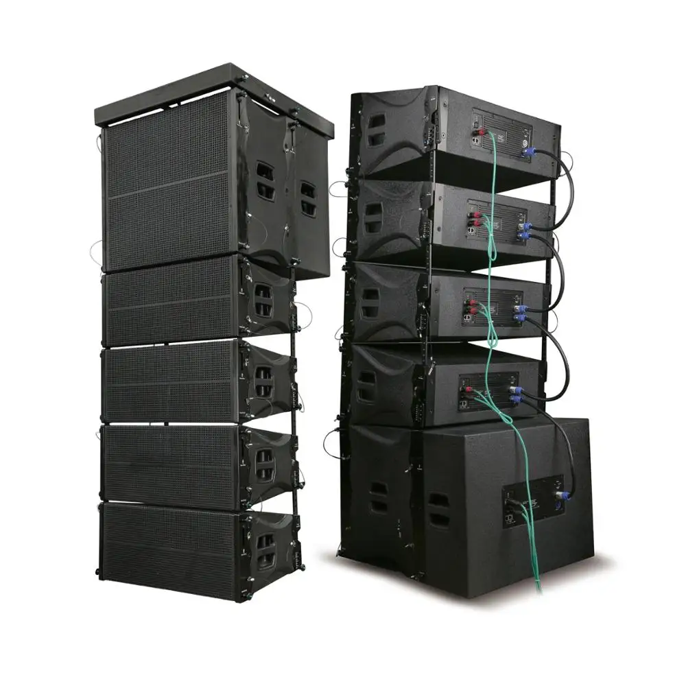 Dual 10 Inch Line Array Speaker Box Q1 Line Array System, View Line ...