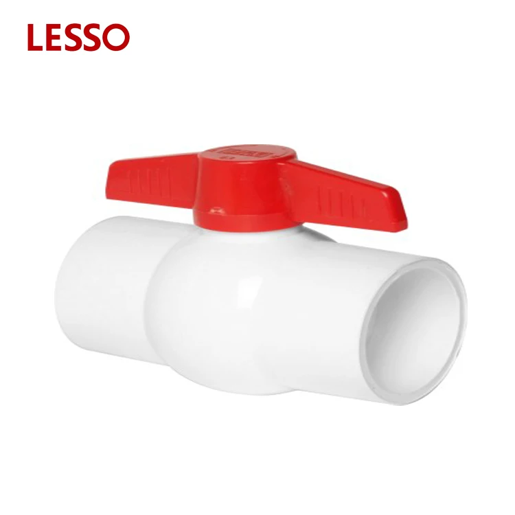 LESSO PVC compact ball valve true union plastic ball valve| Alibaba.com