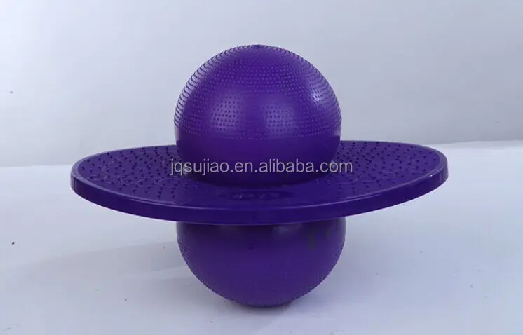Balance Pvc Plastic Pogo Jumping Ball Jumping Anti-burst Balance Ball ...