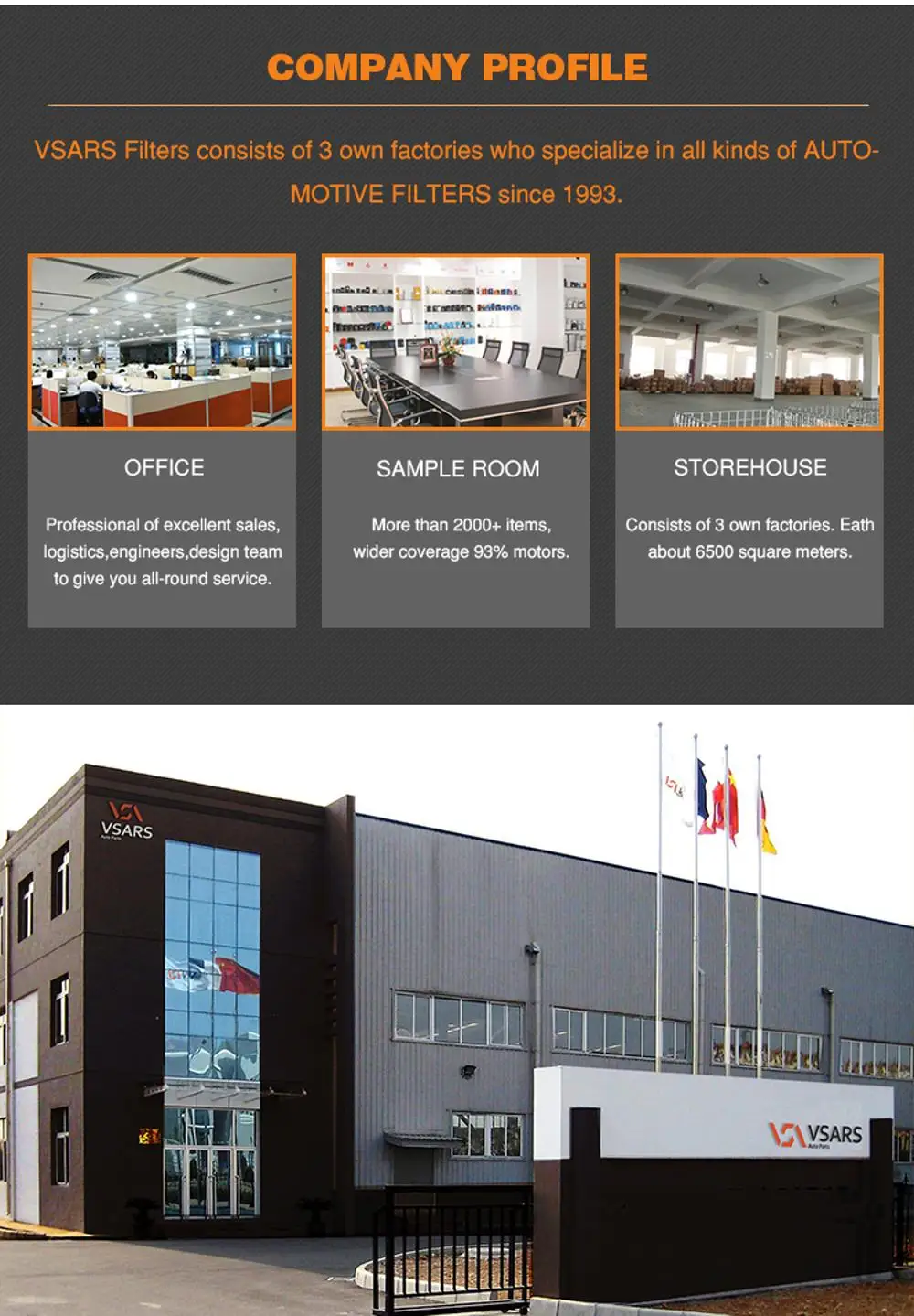 VSA-60049 High Quality Factory Price Auto Air Filter OE P608667 P607557 ...