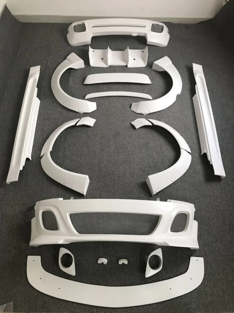 Car Bumper Part Bodykit Full Set Modified Upgrade LB Kit