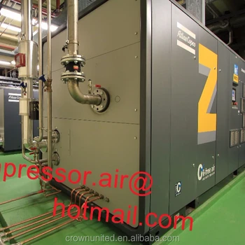Atlas Copco Oil-free Rotary Tooth Compressor Range (model Zt15 Zt18 ...