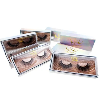 Crown Lashes 100% Hand Made Silk Eyelashes Faux Mink Lashes - Buy Crown ...