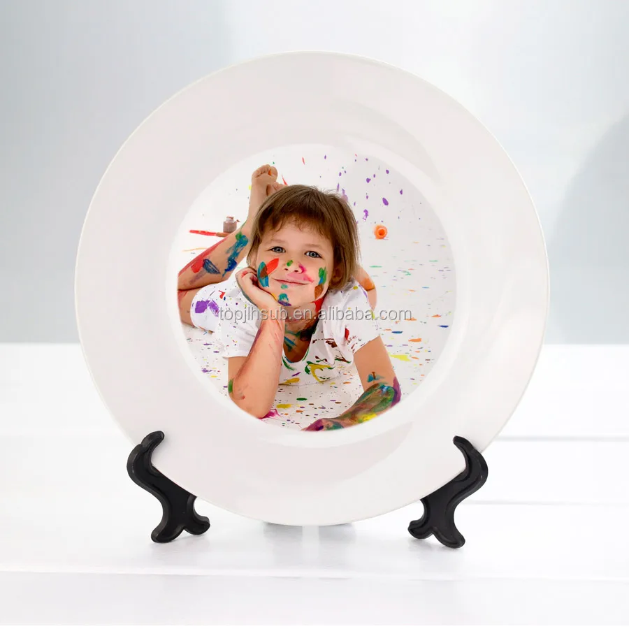 Topjlh 2024 Blank Sublimation Restaurant Ceramic Plates Sets Dinnerware ...