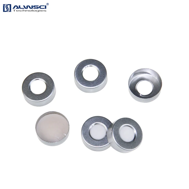 Headspace Vial PTFE Septa 20mm Aluminum Crimp Caps for GC
