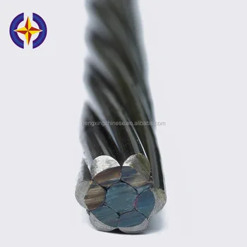 Astm A416 12.7 15.24mm Low Relaxation High Tensile Strength Prestressed ...