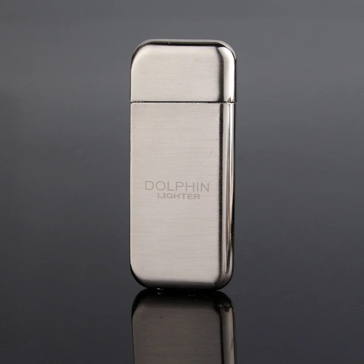 Wholesale Custom LOGO Metal Lighter Refillable Gas Cigarette