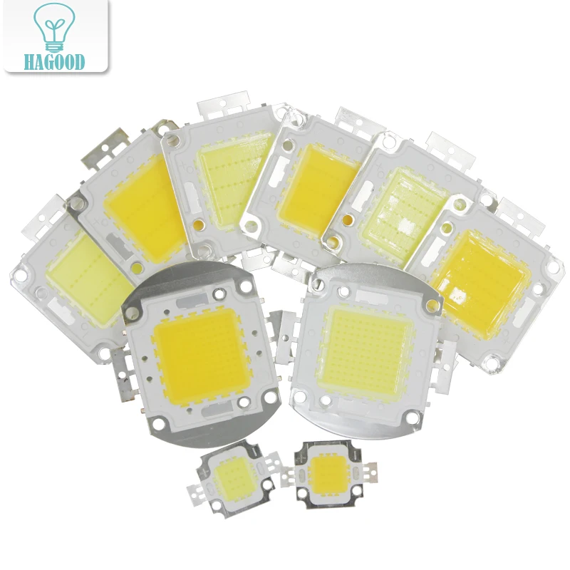 Bombilla LED de alta potencia integrada, Super 10W, 20W, 30W, 50W, 100W, Chips COB, blanco ...