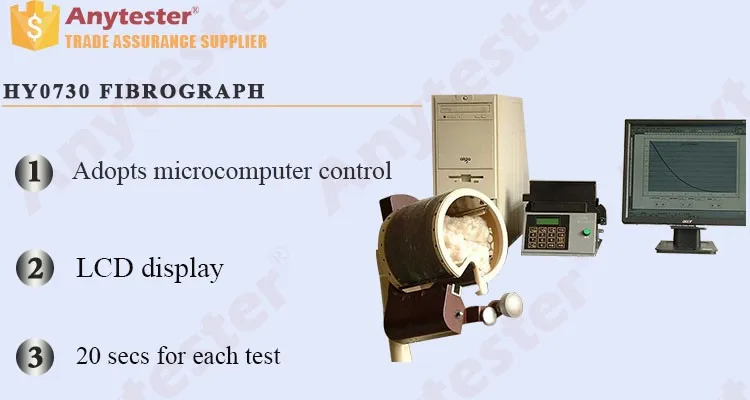 Fiber Fibrograph - Precision Textile Testing Instrument