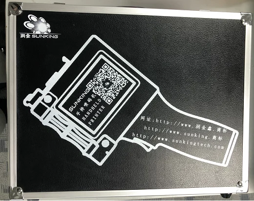 Portable Handheld Inkjet Qr Code Printer On Wood,Metal,Plastic,Carton ...