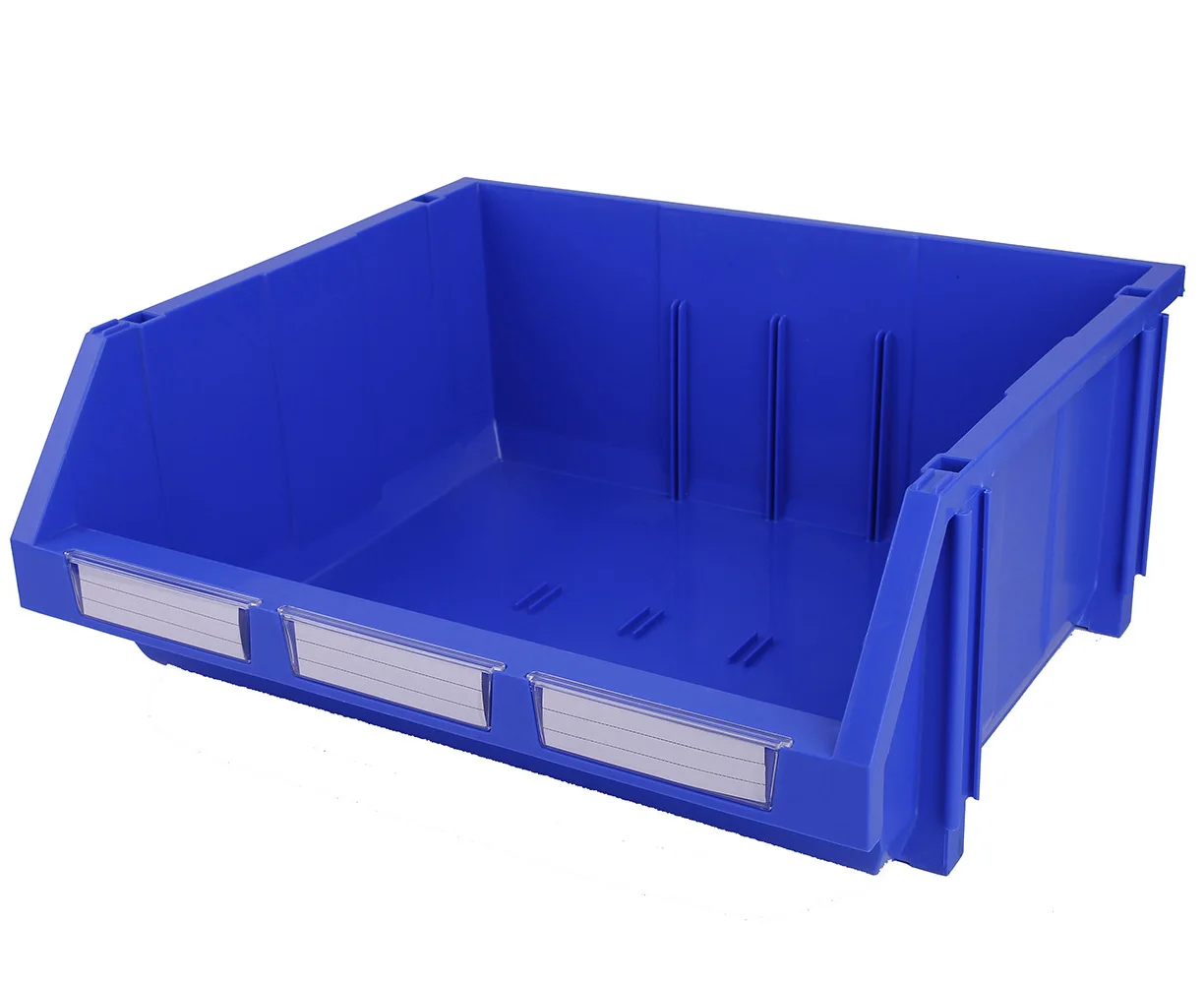 Wholesale Stackable Hopper Warehouse Plastic Industrial Organizer ...