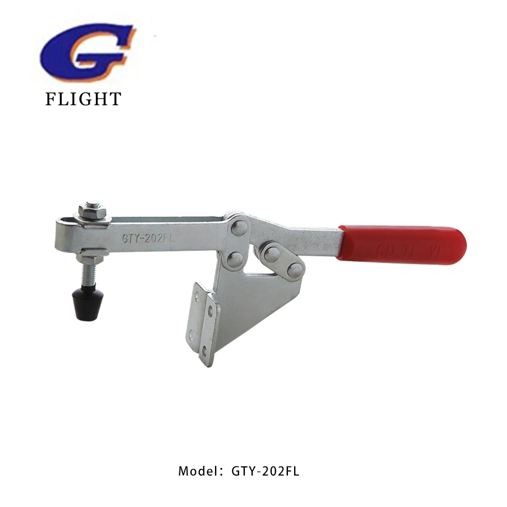 550lb 250kg Horizontal Locking Toggle Clamp With Adjustable Arm 202fl ...