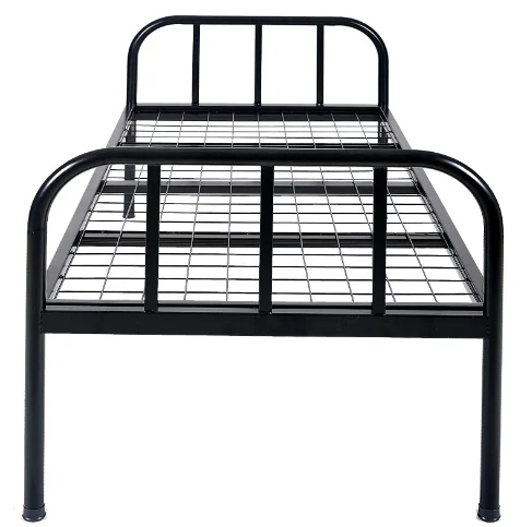 High Quality Single Steel Bed Designs Metal Frame Bed Adults Steel Bed ...