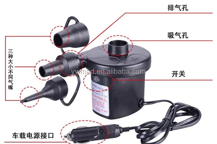 Two Way Electric Air Pump - Standard Inflatable Solutions