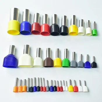 Qwt 4 Awg Twin Wire Ferrule Terminals,E0506 E1508 E0508 E0308 8 Awg Double Wire Cable Bootlace ...