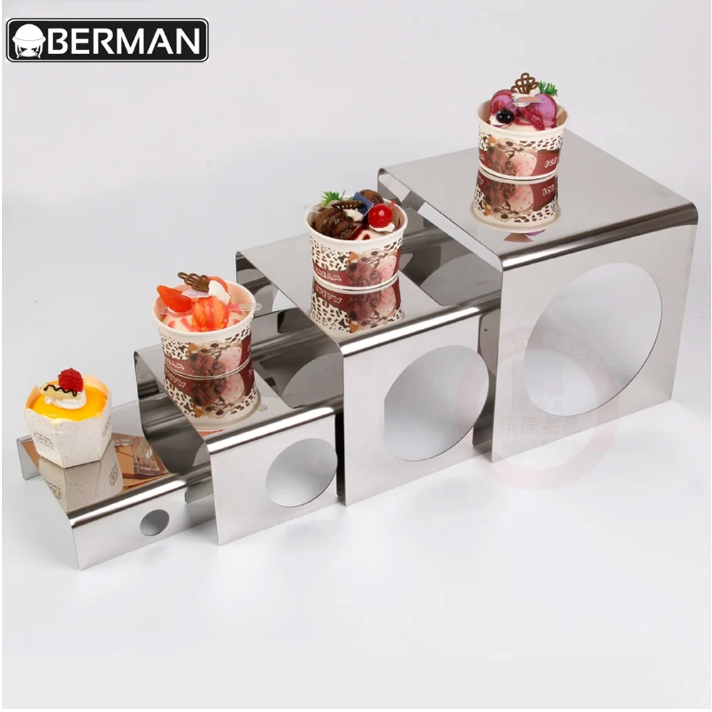 Hotel banquet equipment stainless steel buffet elevation , hammer ...