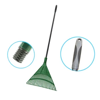 22 Teeth Leaves And Grass Sweeping Plastic Rakes - Buy Lawn Rake ...