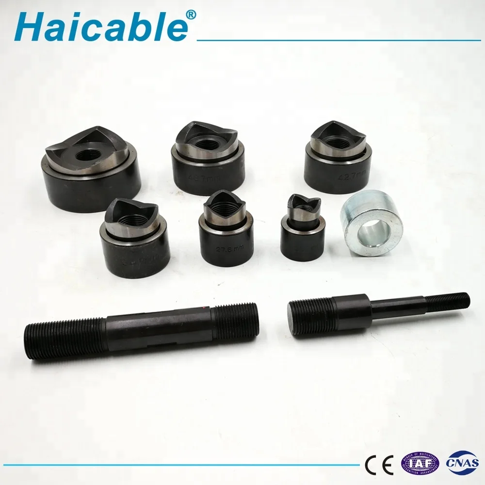 SKP-8 Hydraulic Punch Tool Steel Slotted Angle Hole Punching Machine ...