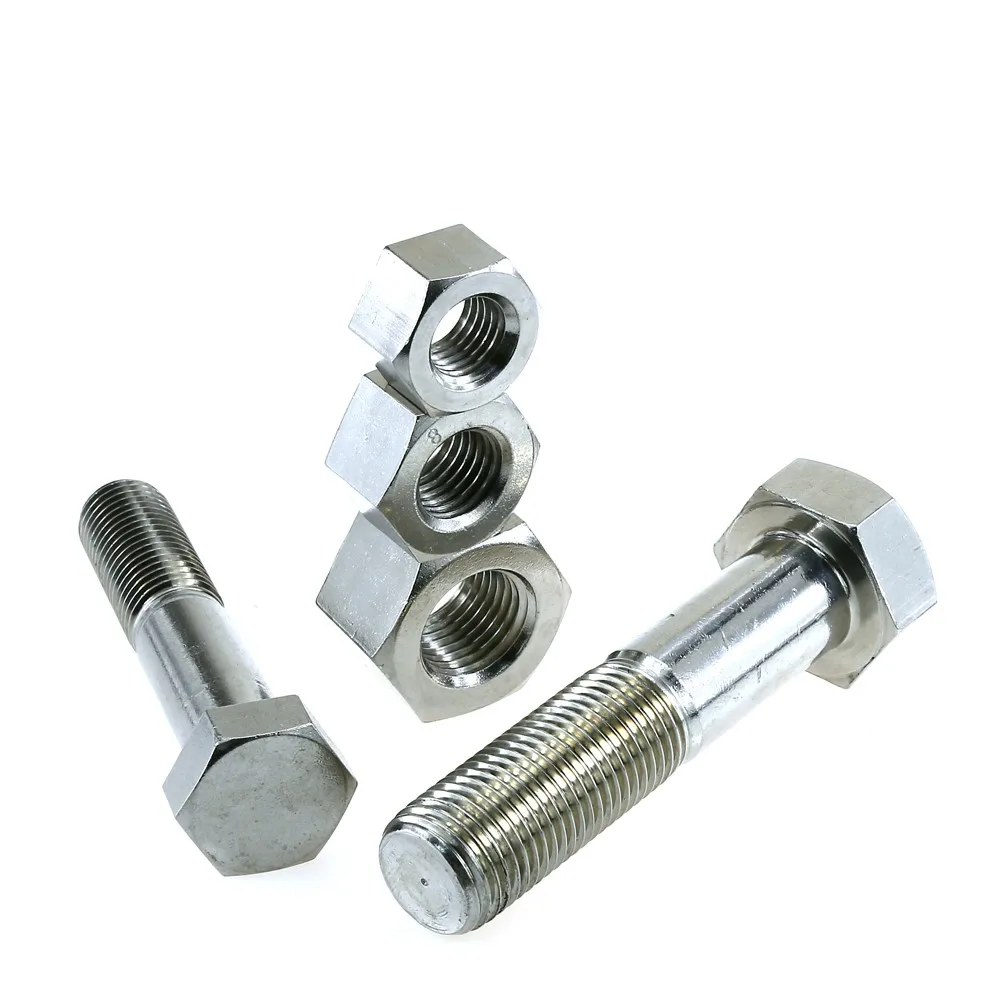 Iso 4017 Bolts 4018 Weight M46 M64 and Nuts Din 931 Din931 Hex Bolt