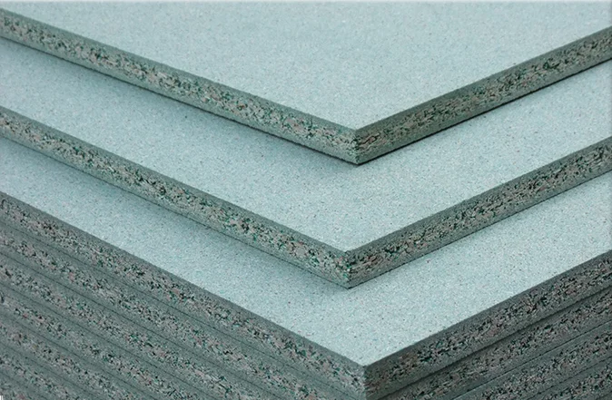 Melamine Veneer Chipboard Flakeboard Water Proof Hmr Green Particle ...