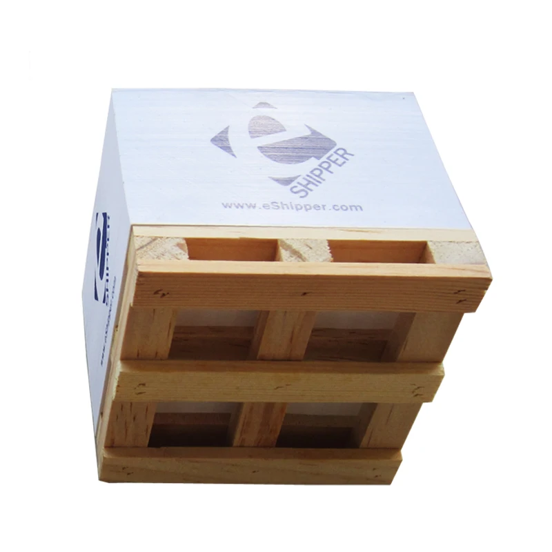 Custom Sticky Notes Wooden Pallet Memo Cube With Pen Holder - Buy Memo ...