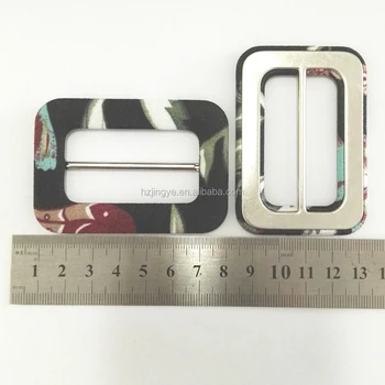 50mm Inner Big Square Fabric Covered Buckle,Self Cover Metal Buckle ...