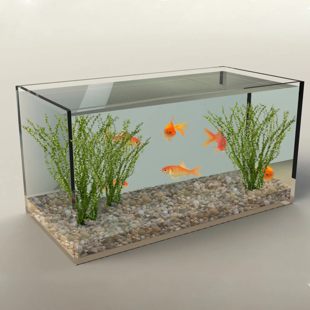 Wholesale Custom Lucite Acrylic 1000 Liter Fish Tank Aquarium for Home Decor Alibaba