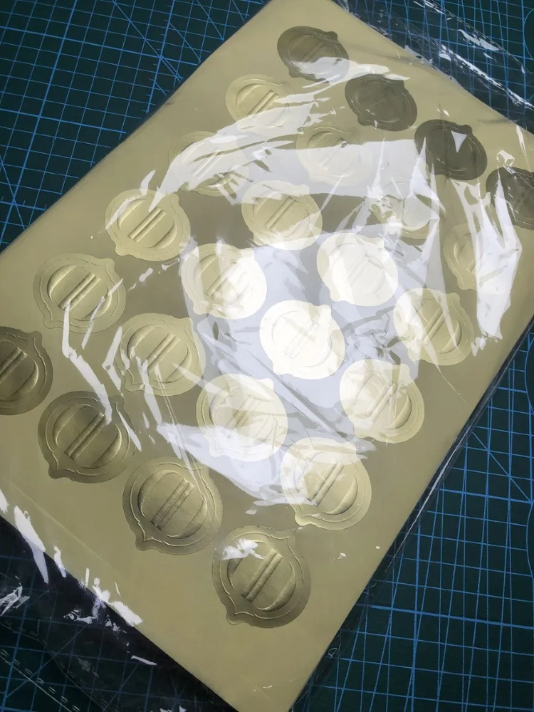 Can Add Your Logo Custom 3d Logo Electroform Embossed Logo Stickers ...