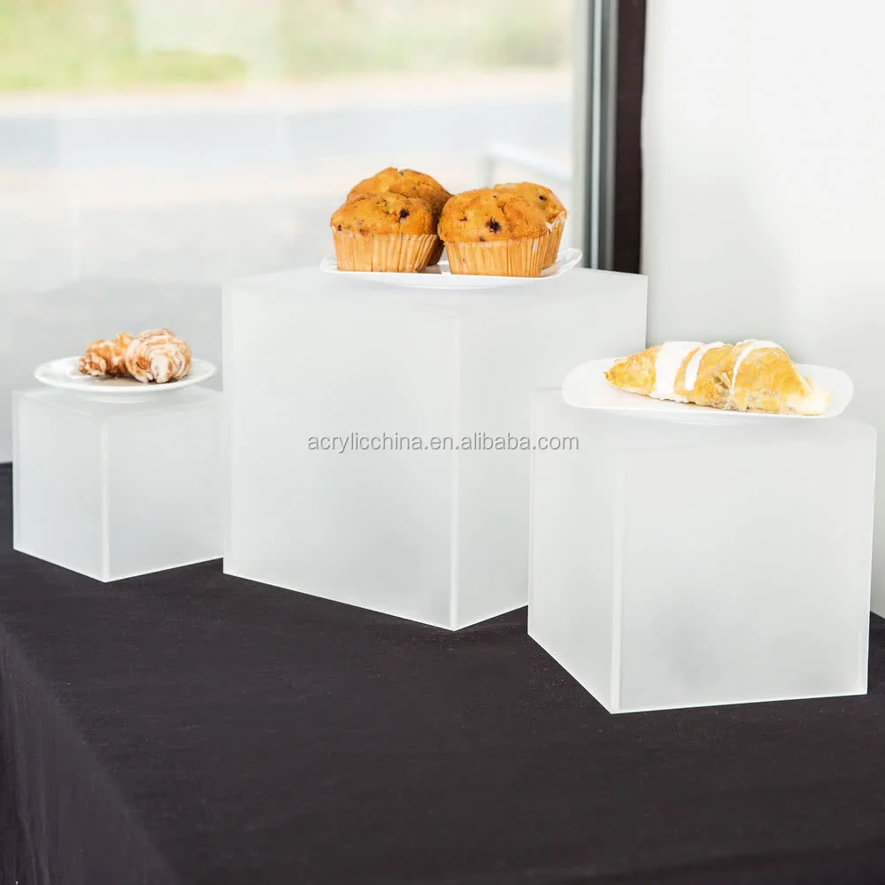 Wholesale Acrylic Retail White Display Cubes - Buy White Display Cubes ...
