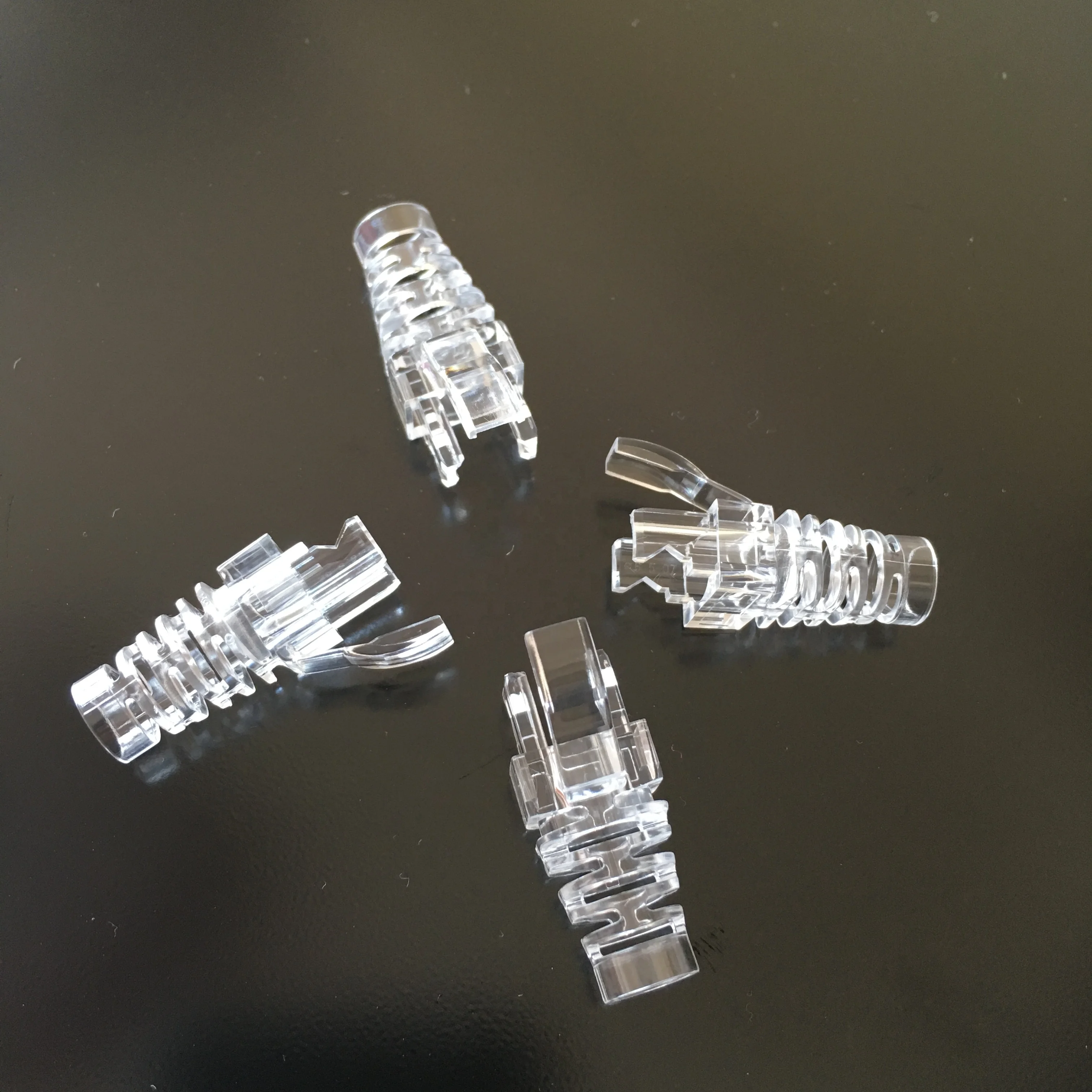 Transparent Rj45 Plug Cover Clear Connector Boot - Buy Transparent Rj45 ...